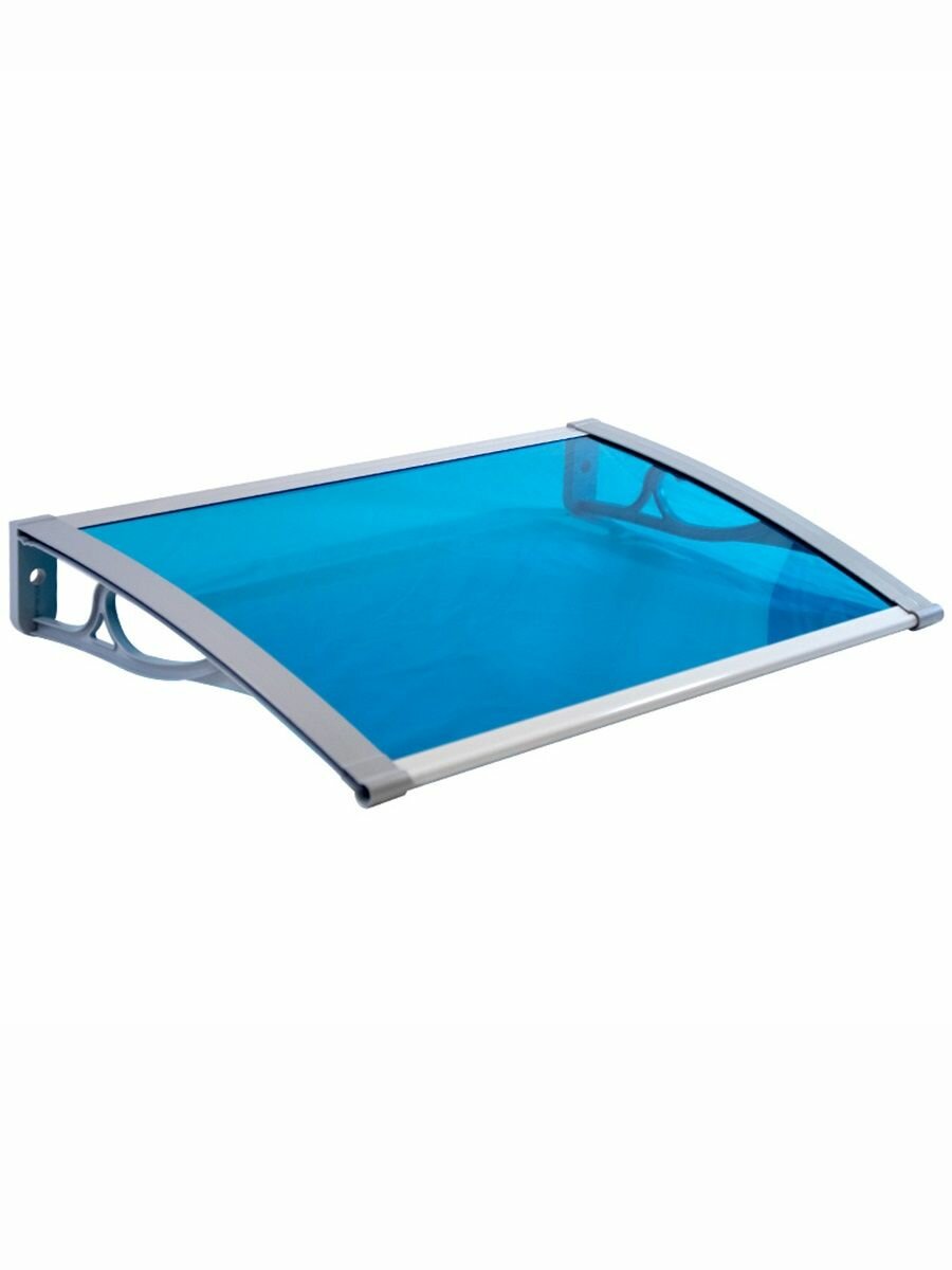 Козырек над крыльцом, для дома усиленный , Навес над крыльцом, Кронштейн из алюминиевого сплава удлинение 40 см