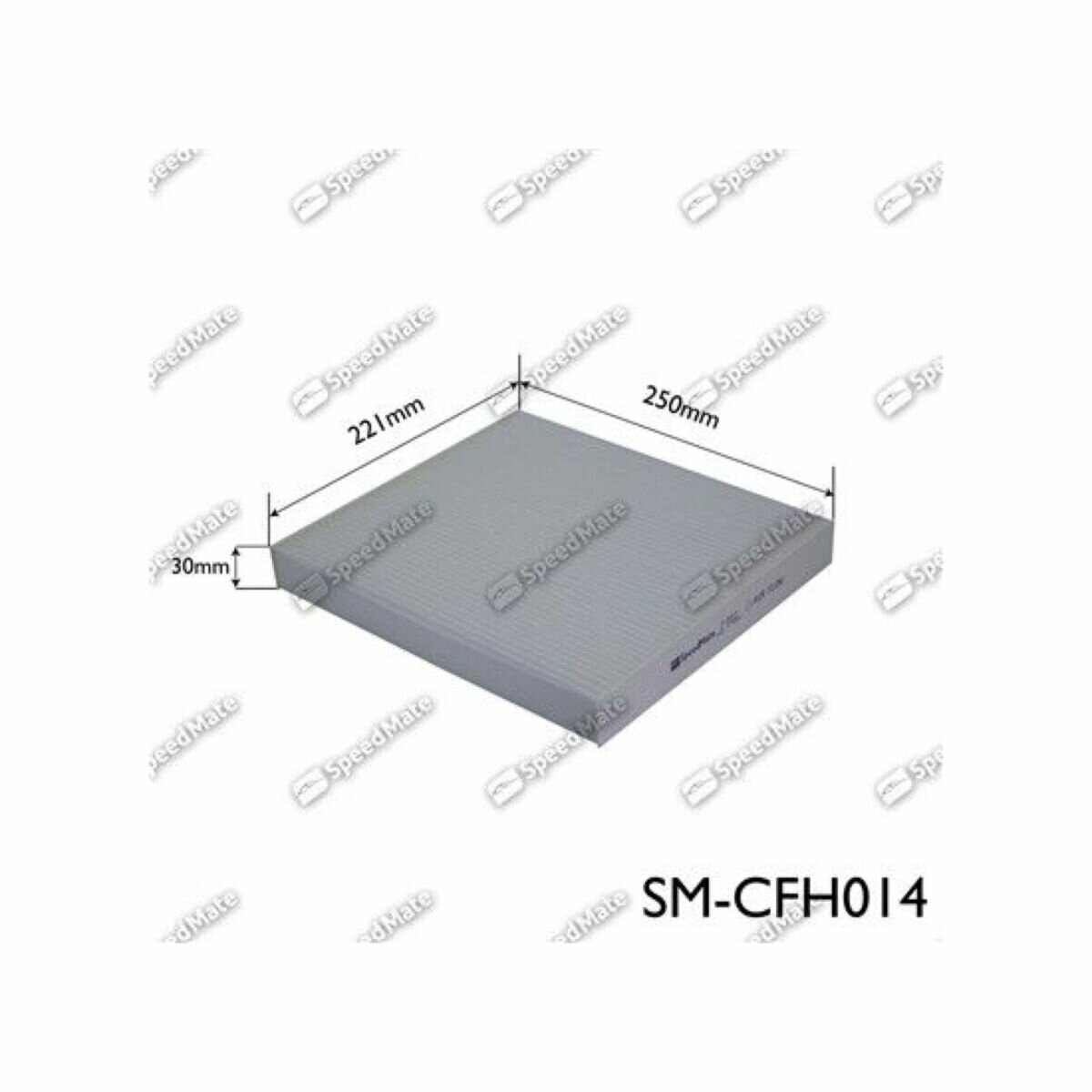 Фильтр Салона Hyundai Sonata (Nf, Yf), Santa Fe (Cm), Grandeur (Tg)/Kia Magentis (Gd)(Speedmate Sm-Cfh014)