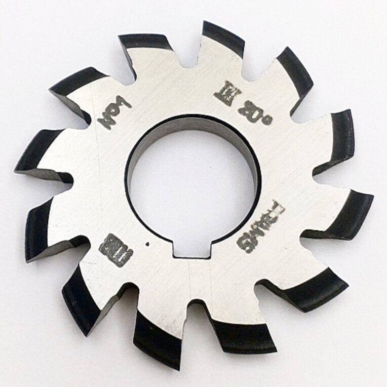 Фреза дисковая зуборезная модульная м2,0 №1 20° Р6АМ5 (Dнар-62мм, посадка 22мм, толщина 7,75мм) ГОСТ 10996-64