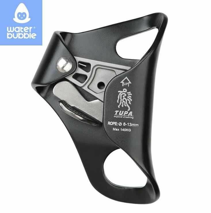 Зажим грудной SRT TUPA reliable для альпинизма и спелеологии надежный, прочный, регулируемый, черный