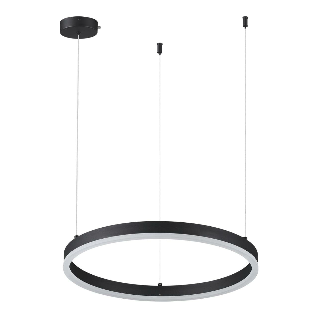 Светильник подвесной черный Lumion Echo 6530/34L LED 34W 3000/4000/6000К 220V ECHO