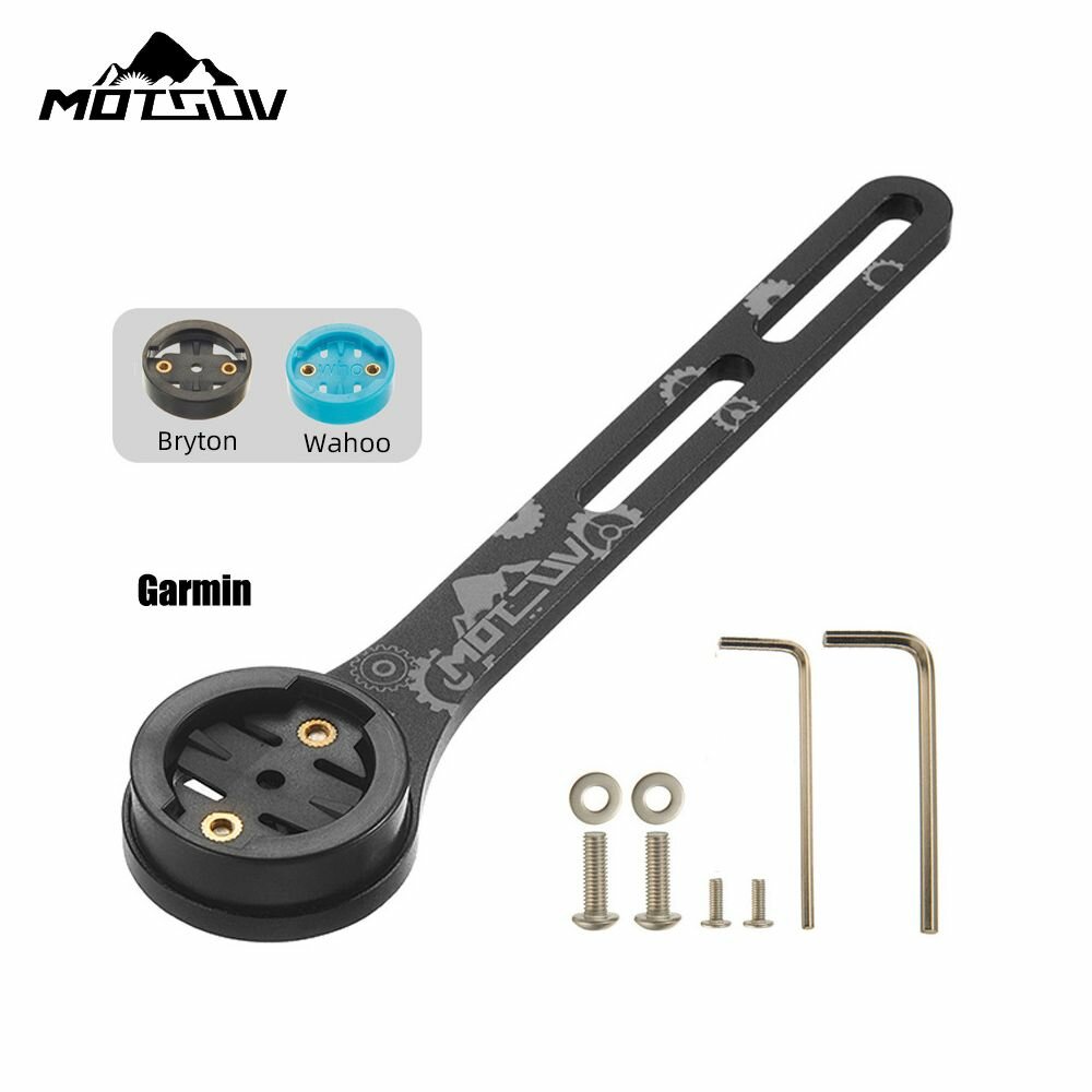 Крепление для велокомпьютера MOTSUV, переднее крепление для велокомпьютера для шоссейных