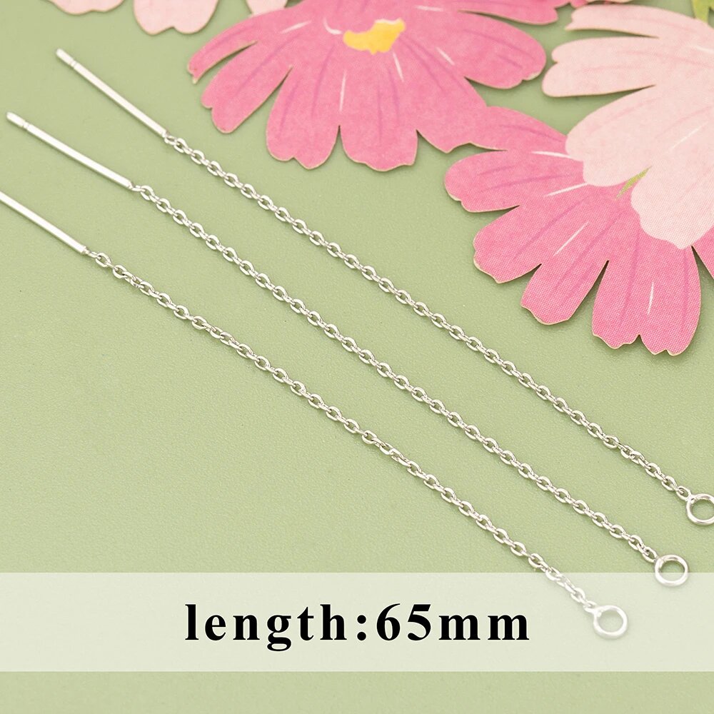 YEGUI подвески для сережек 18к золото с родиевым покрытием MF6608B