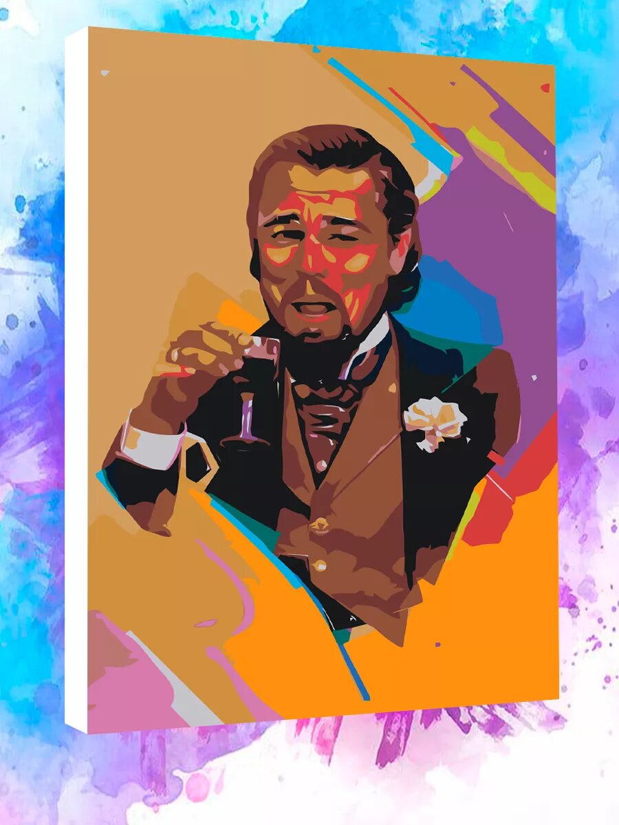 Картина по номерам Великий Гэтсби Кино Мем