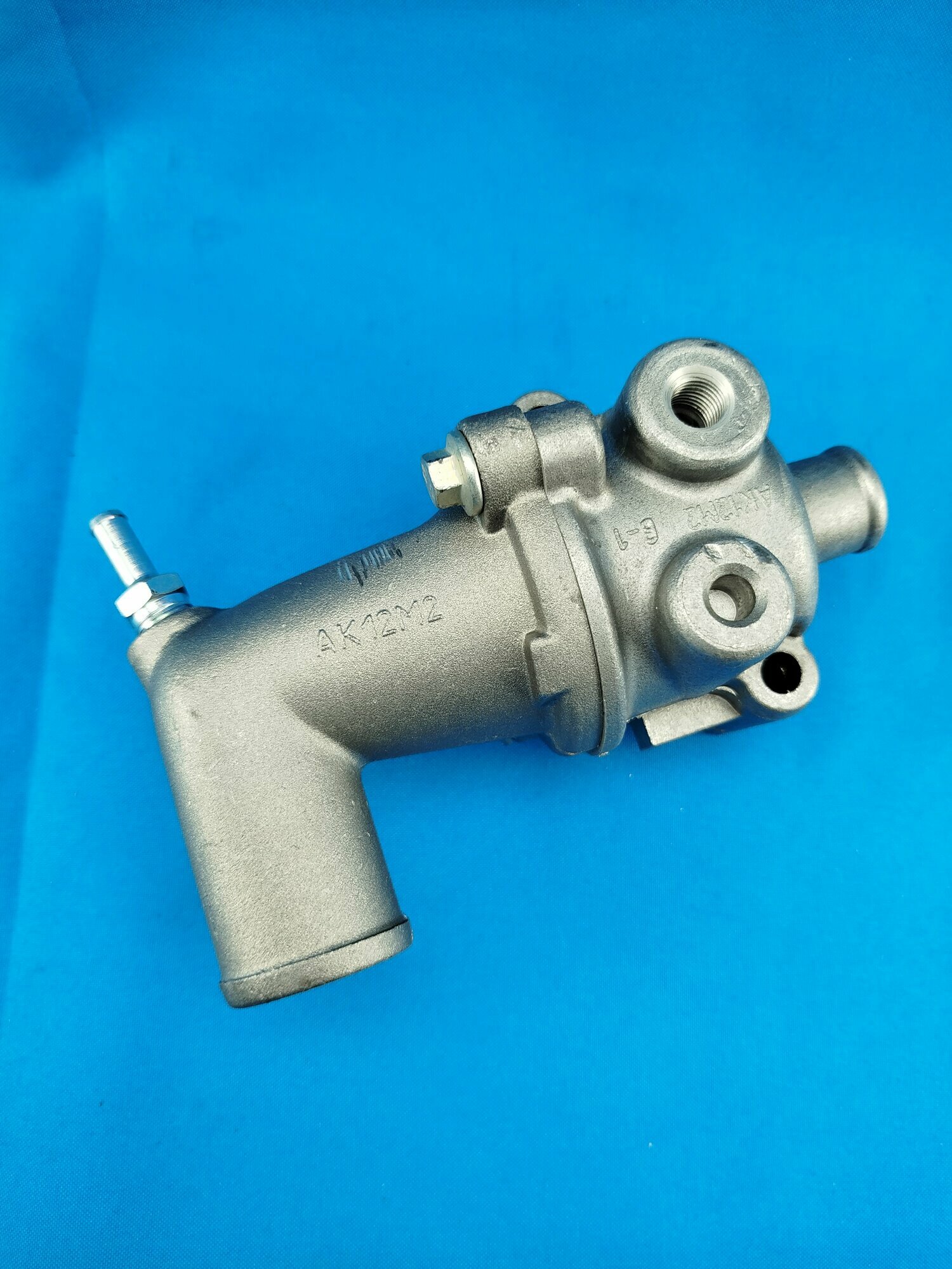 Термостат "ЗМЗ" для а/м ГАЗ 405дв. с корпусом Евро-3 (в сборе)