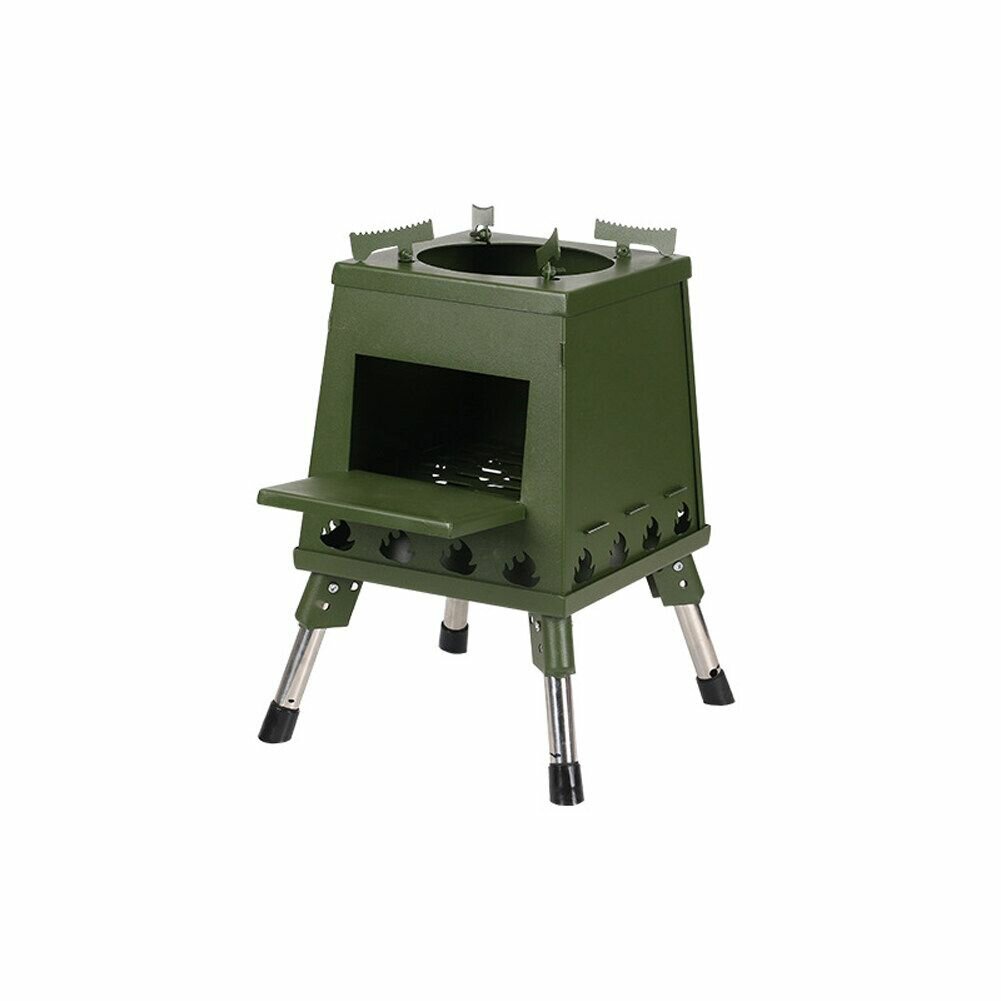 Уличная портативная складная дровяная печь для отопления