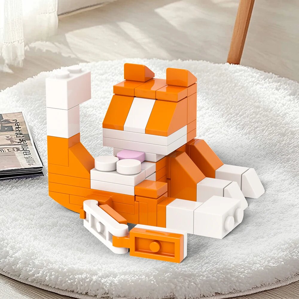 MOOXI Милый котенок строительные блоки MOC3044