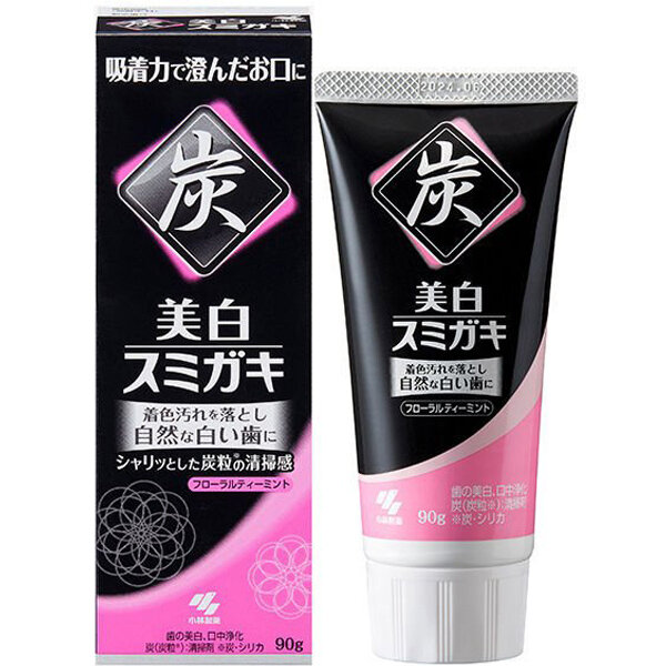 Kobayashi "Sumigaki" Отбеливающая зубная паста с древесным углем 90 г