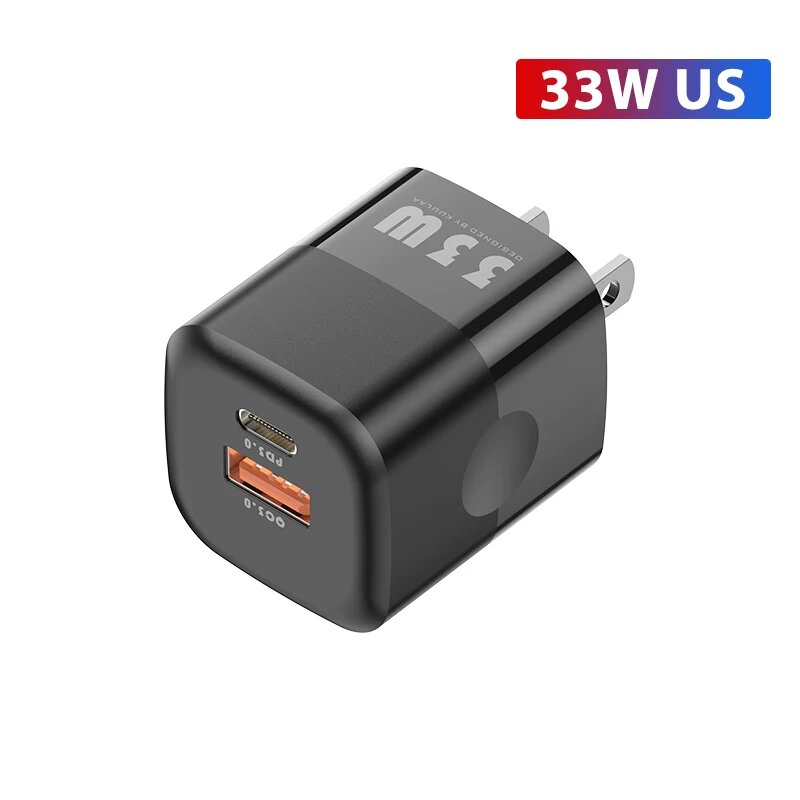 Зарядное устройство KUULAA 33W US Black