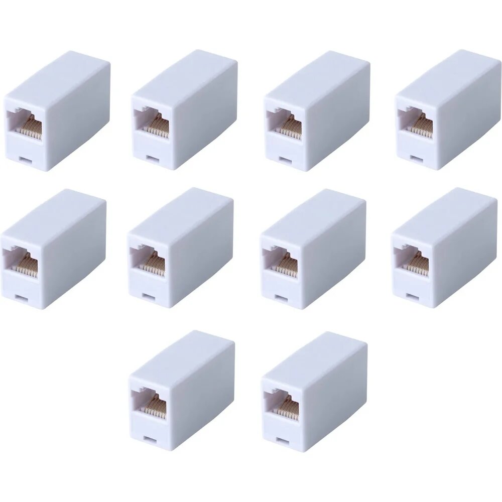 Retic Переходник RJ-45/RJ-45 8P8C, 10 шт. SM-8P8C-I-TWCS/10
