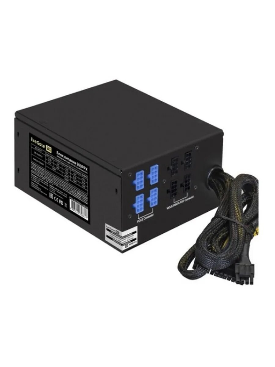 Блок питания 900PPX EX222114RUS черный - 900 Вт