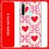 Чехол на Xiaomi Redmi Note 8 / Сяоми Редми Нот 8 с принтом "Hearts and ribbons 1...