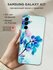 Чехол на Samsung Galaxy A17 / Самсунг А17 с принтом "Голубая орхидея"