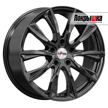 Диски литые IFREE Каzантип (BK) 7.5х18/5х108 D60.1 ET47.0