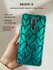 Чехол на Xiaomi Redmi 9 / Сяоми Редми 9 с принтом "Hearts doodle black 1"