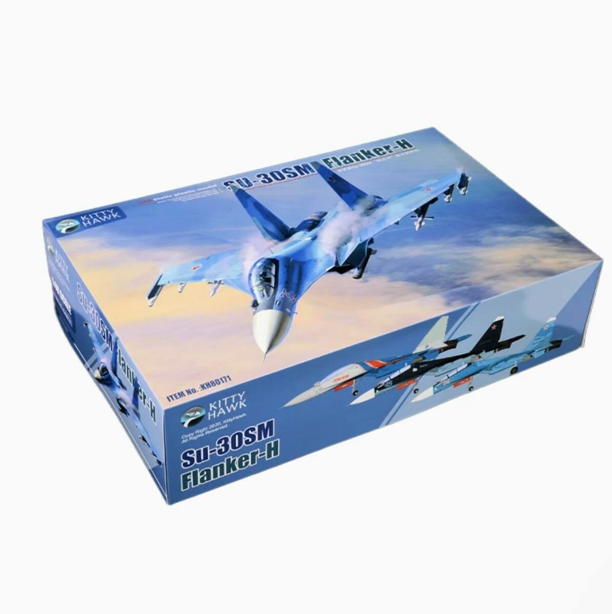 Kitty Hawk KH80171 1/48 Россия SU-30SM Flanker-H сборная модель самолета, масштабная модель для сборки и коллекции, реалистичный внешний вид и экспонат для витрины