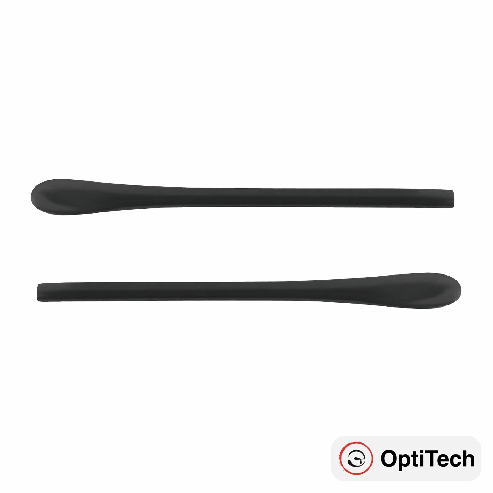 Наконечник дужки для очков, стандартный, жёсткий, под дужку 1.6 мм, длиной 69.5 мм, чёрный, 1 пара