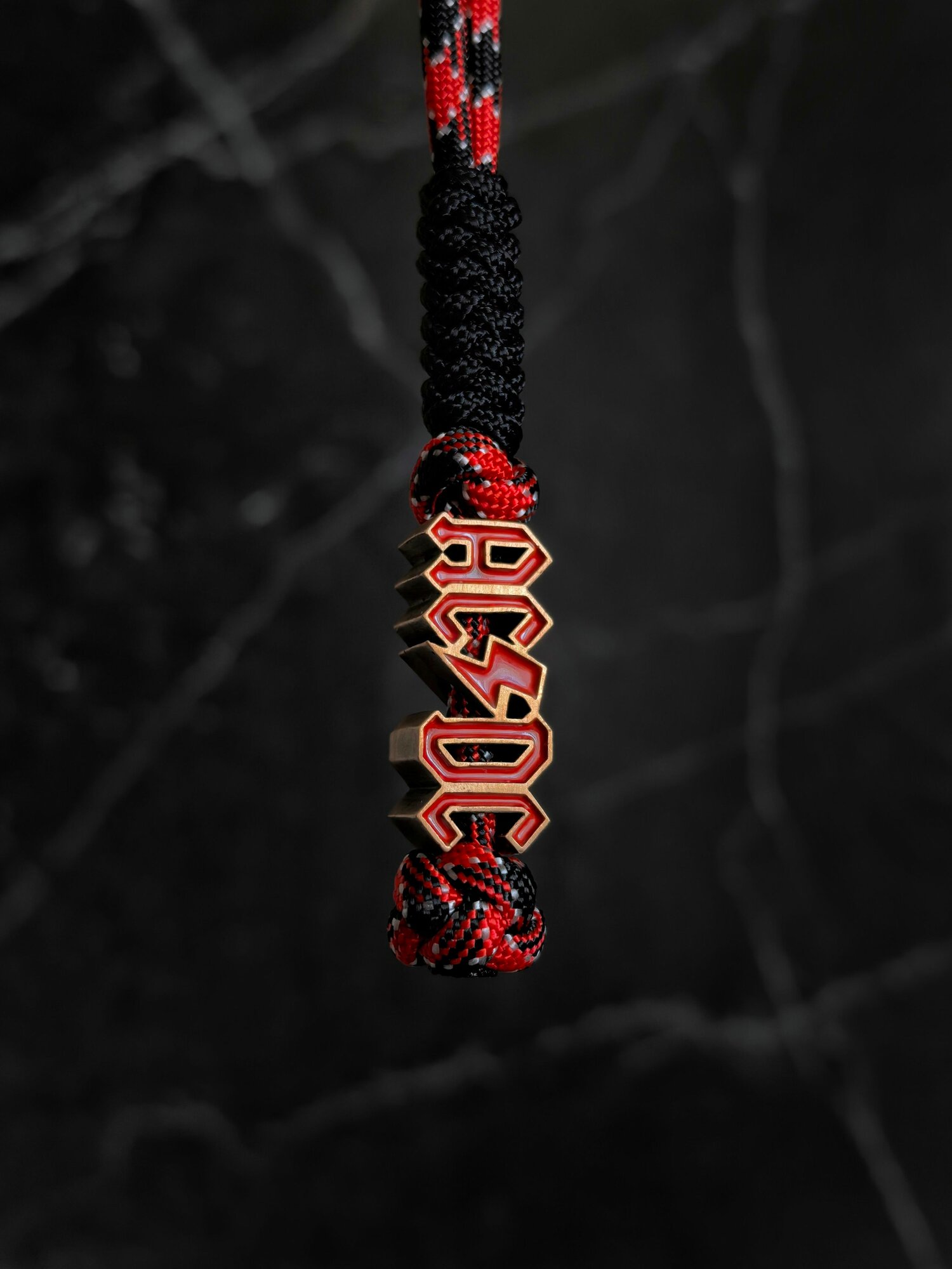 Темляк для ножа: "AC/DC" бронза