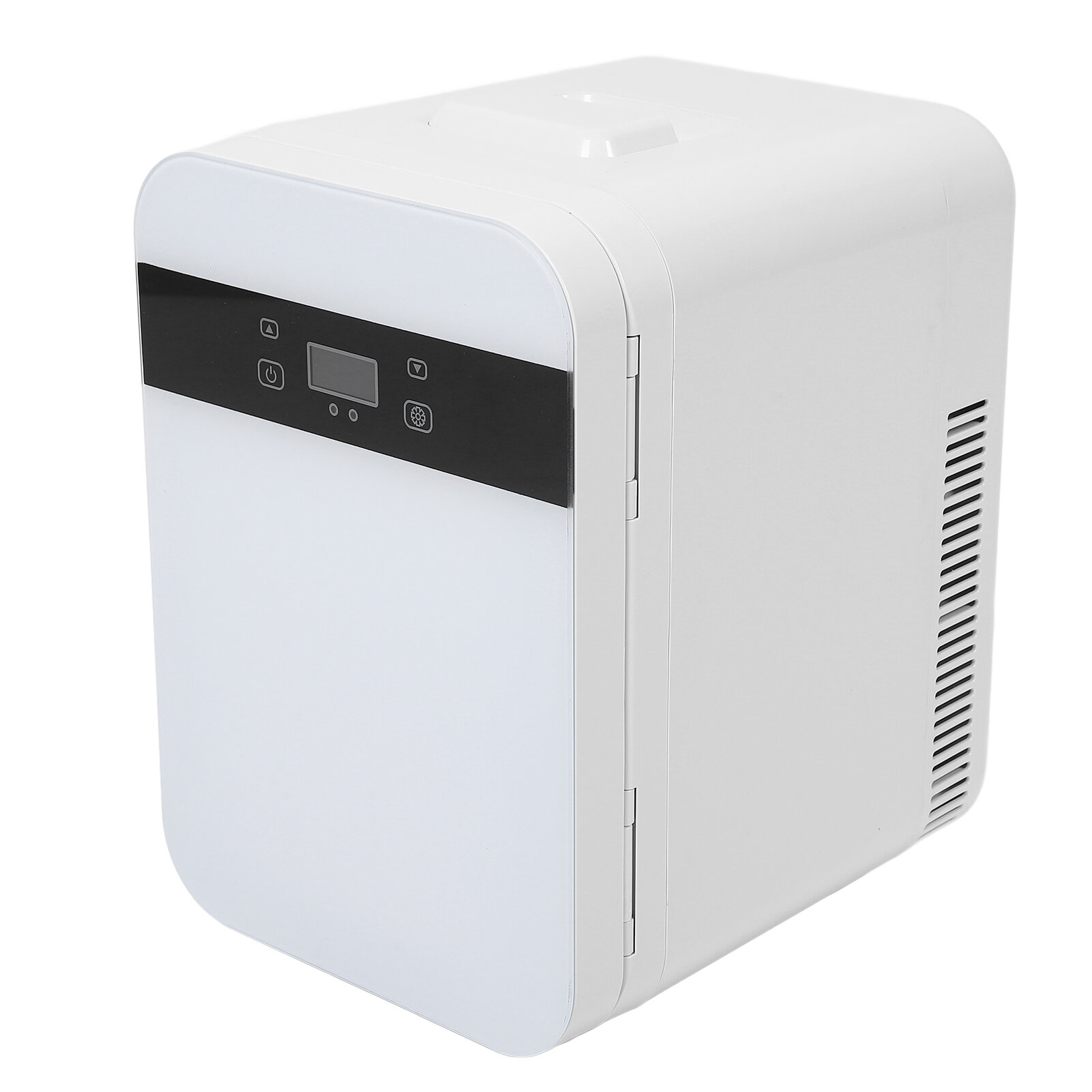 12L Малый холодильник с цифровым дисплеем, двухъядерный, тихий и портативный для офиса, авто и спальни, EU вилка 220V