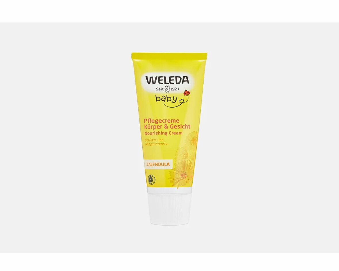 Детский крем WELEDA Calendula, питание, восстановление, 75 мл