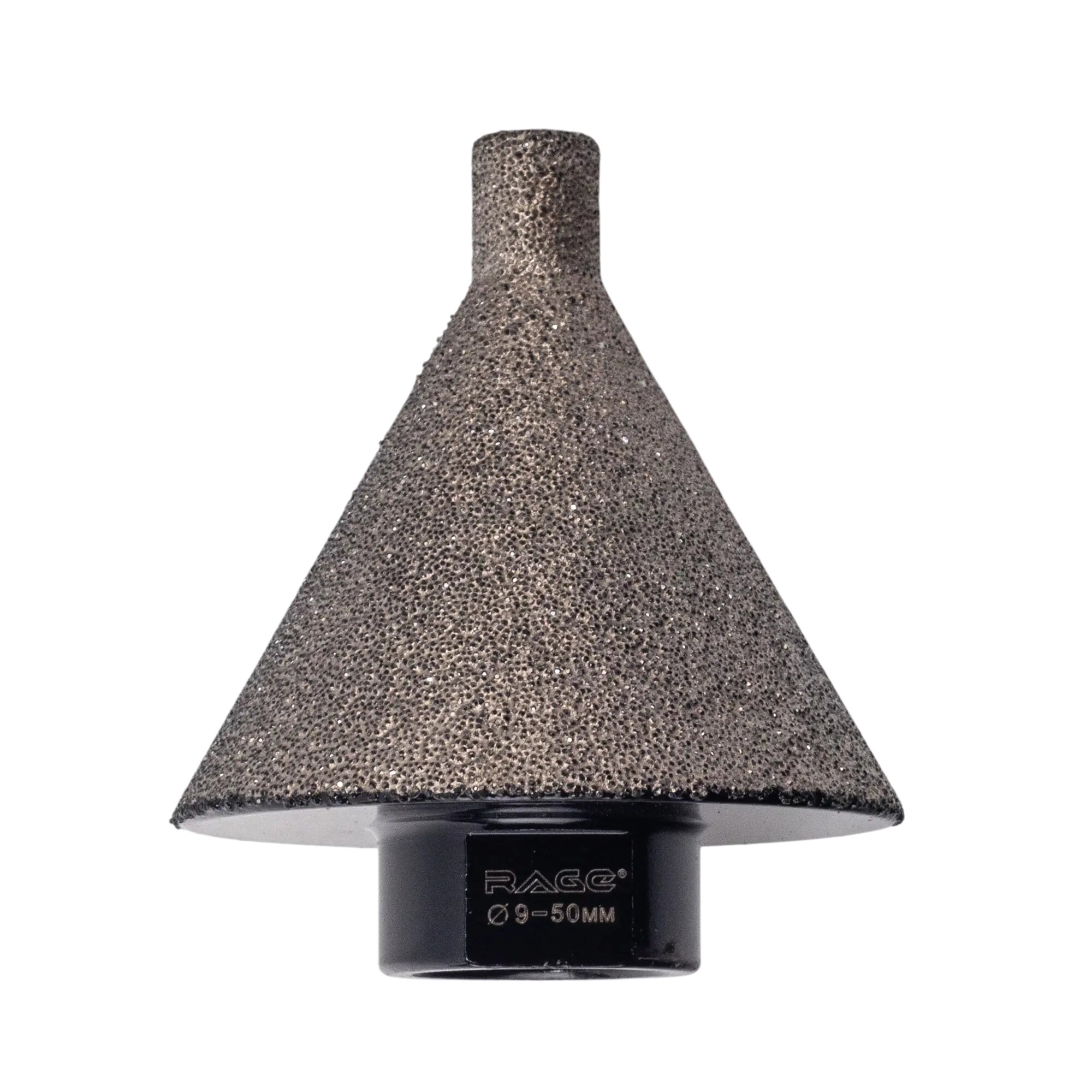 Фреза алмазная конусная для УШМ Rage M14 9-50 мм, точная обработка металла, стекла