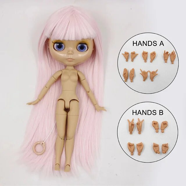 DBS Blythe кукла 1/6 коричневая кожа 30 см