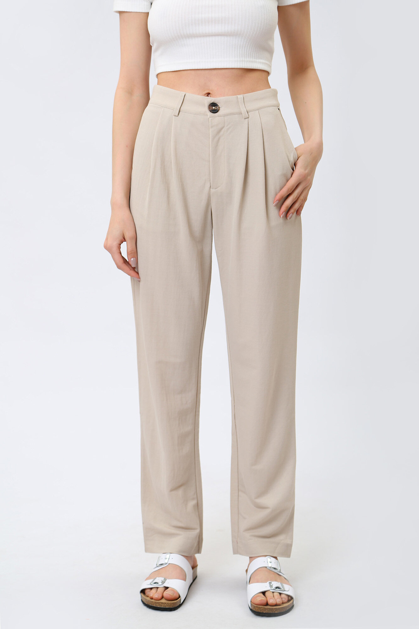 Брюки трубы