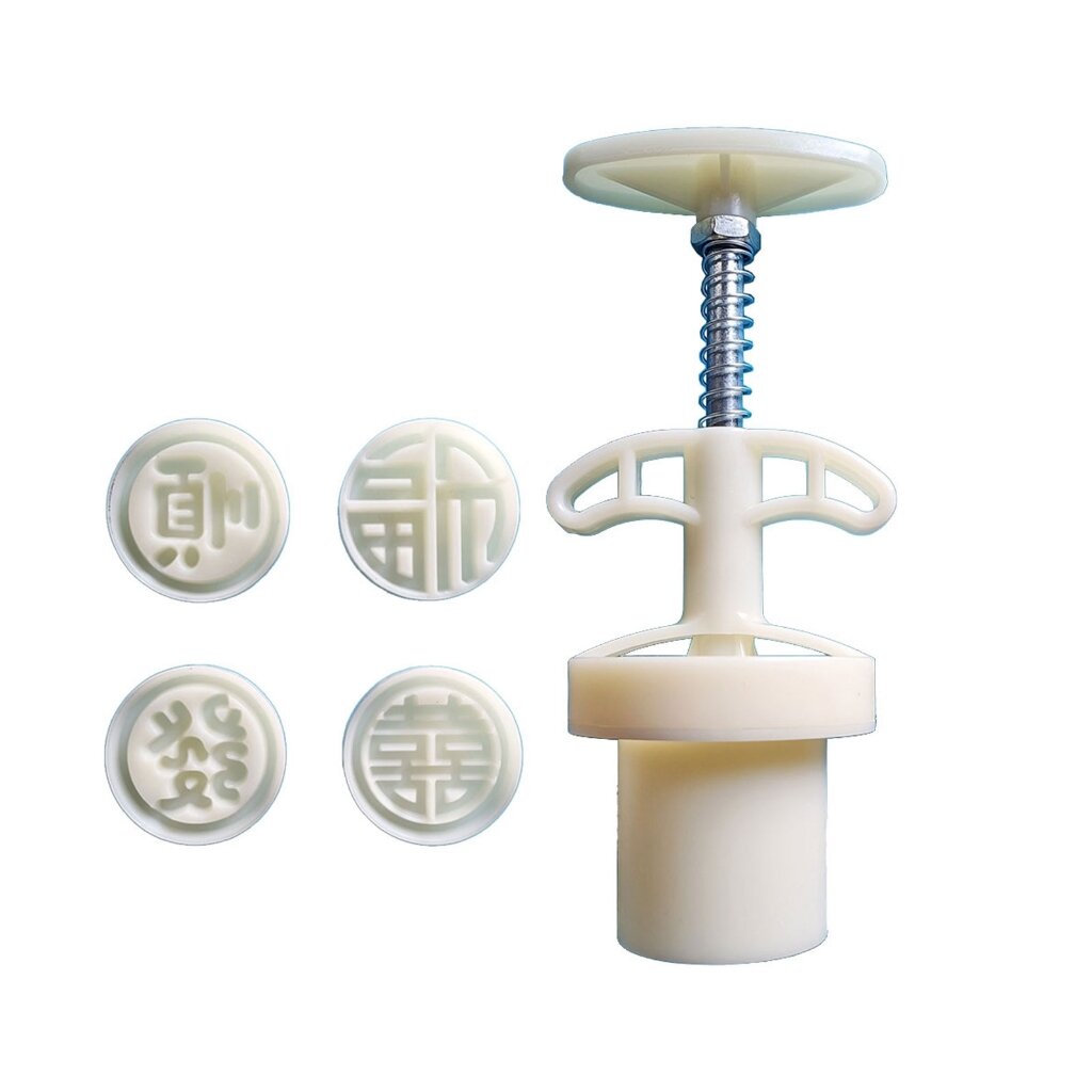 Круглый персонаж Лунный пирог плесень