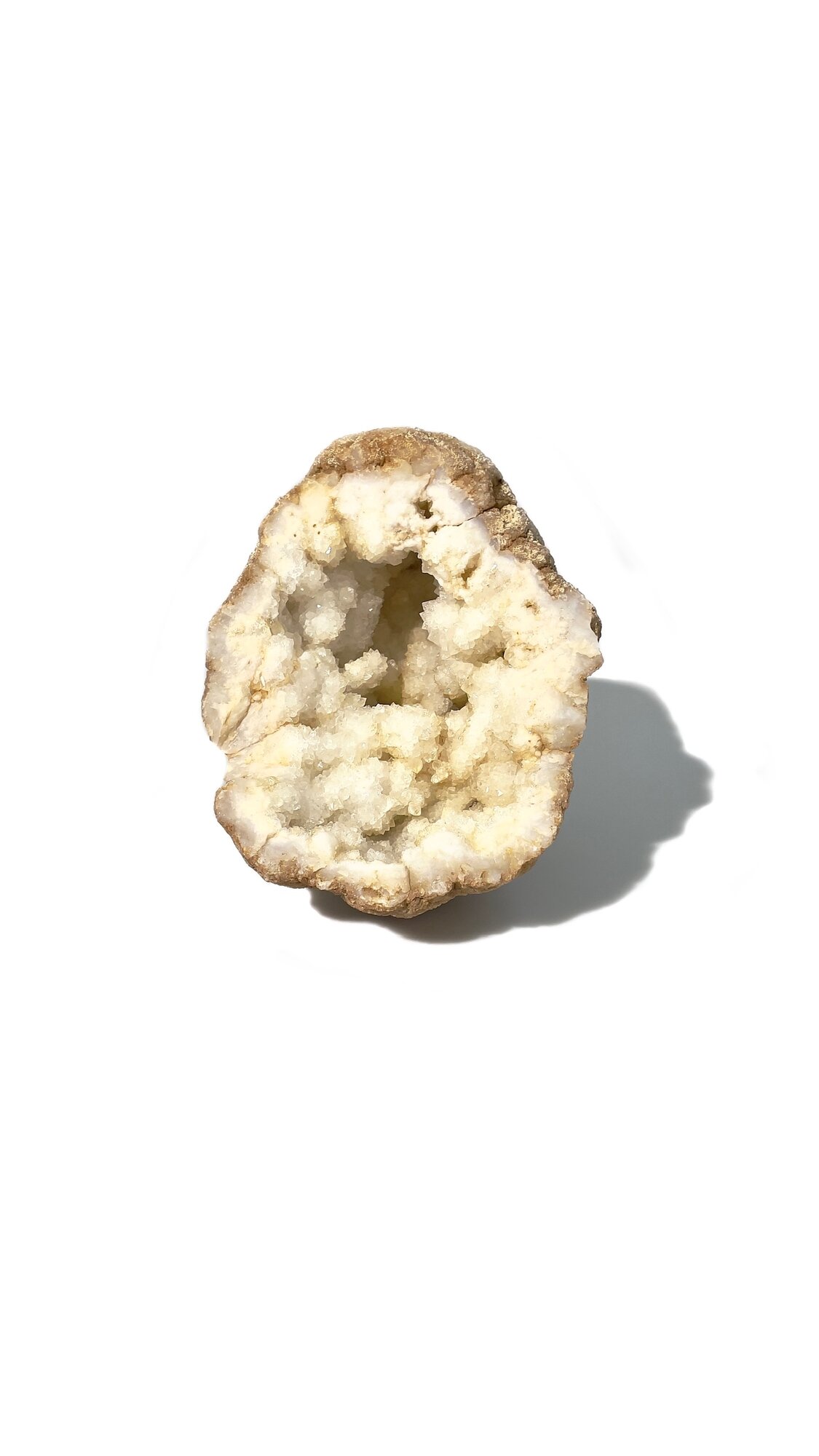 Кварцевая жеода, натуральная, образец в коллекцию "True Stones"