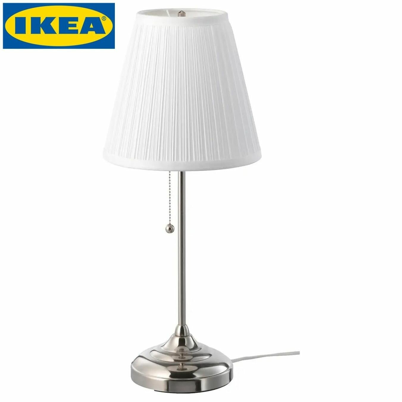 Прикроватный светильник икеа арстид / Лампа настольная с абажуром IKEA ARSTID