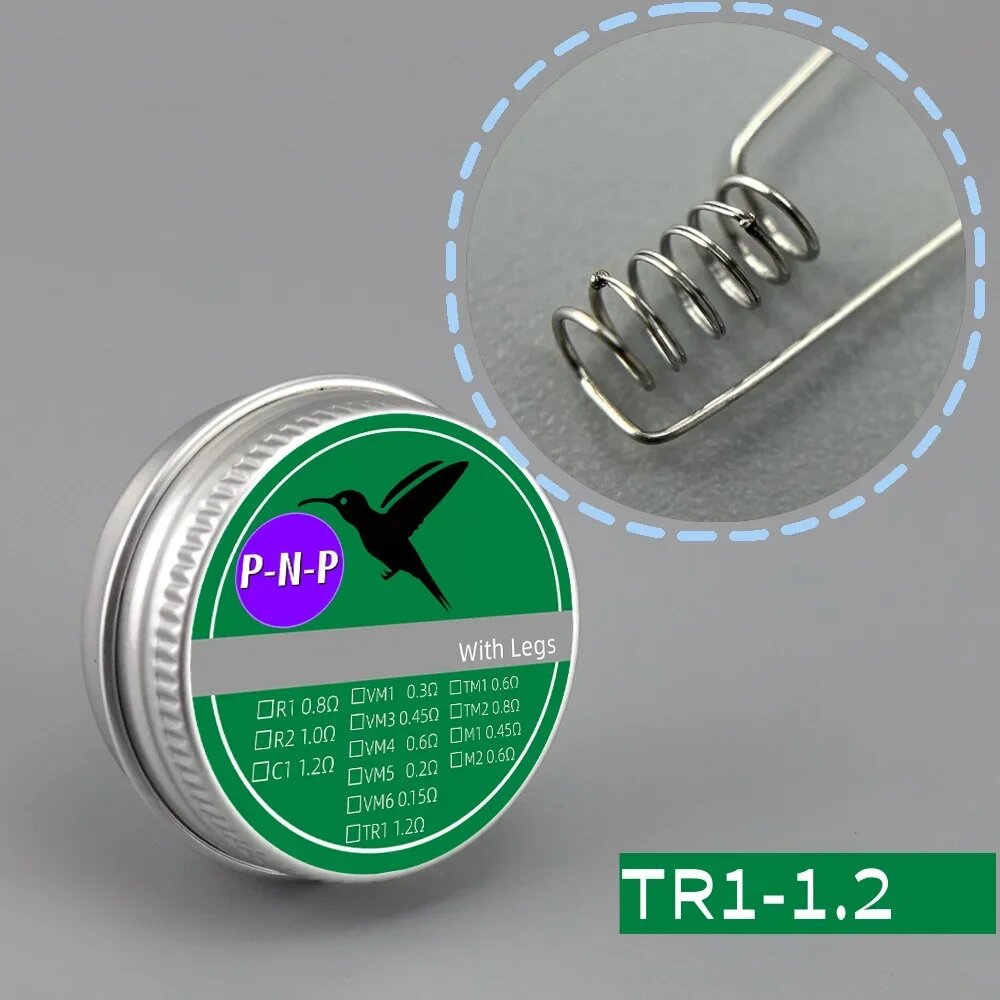 Спираль сопротивления Pn-P-TR1-1.2 с ножками, 20шт