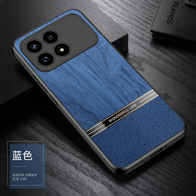 Чехол Для Poco F8 Pro/Сяоми Поко F8 Про, soft touch, чехол-кардиомонитор, искусственная кожа, поликарбонат (PC), защита камеры, ударопрочный, усиленные углы, Xiaomi, Poco F8 Pro, blue,