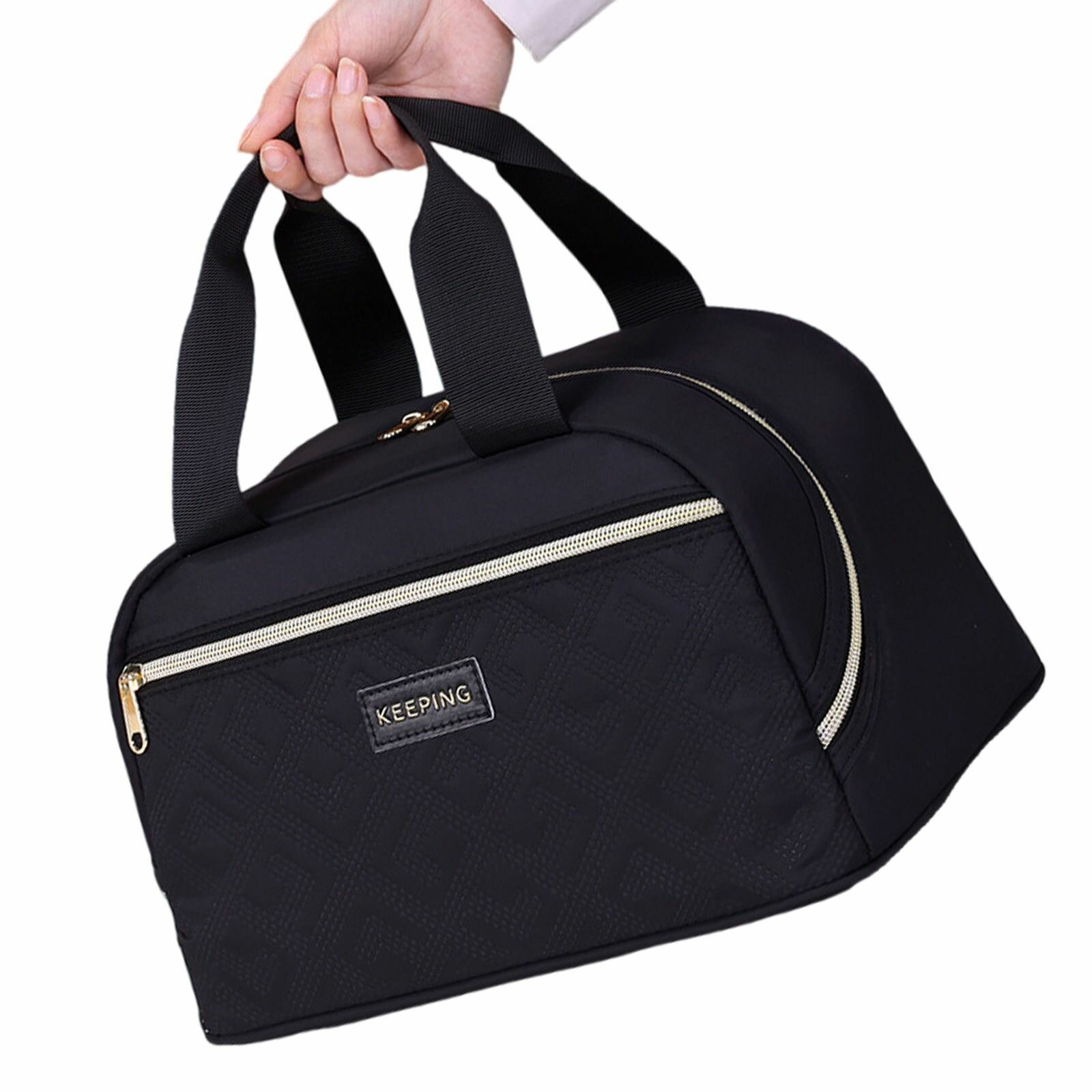 Вместительная термоизолированная сумка для обеда подходит работы школы и пикников