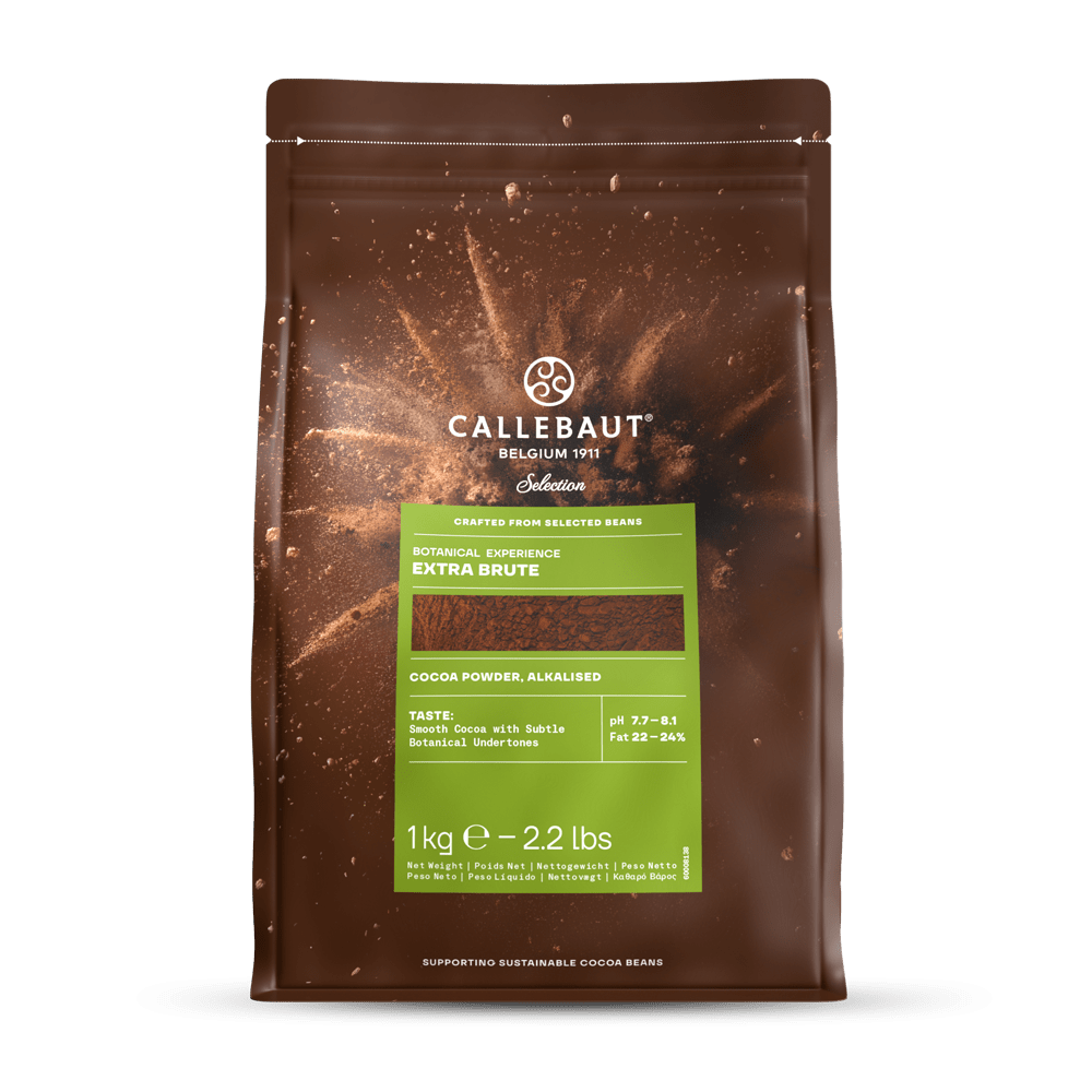 Какао-порошок Callebaut BOTANICAL EXTRA BRUTE, 22-24%, 1 кг