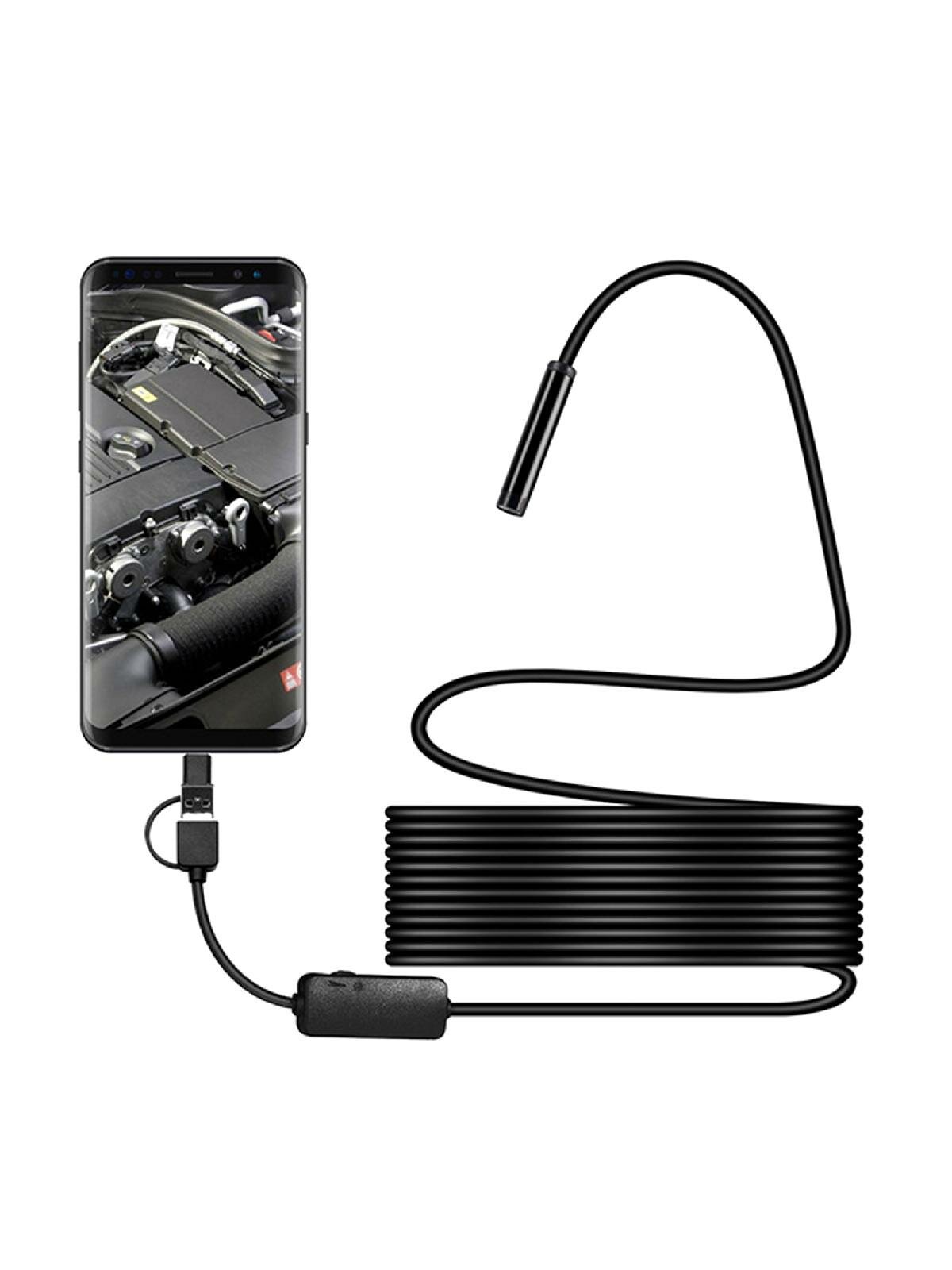 USB-инспекционная камера, водонепроницаемая камера-бороскоп, камера-эндоскоп, ремонт автомобилей