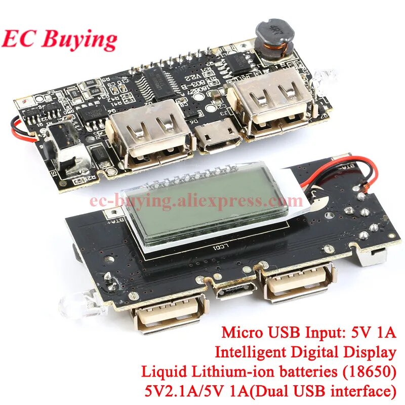 Модуль контроллера зарядного устройства EC Buying 1pc, Module LCD Version