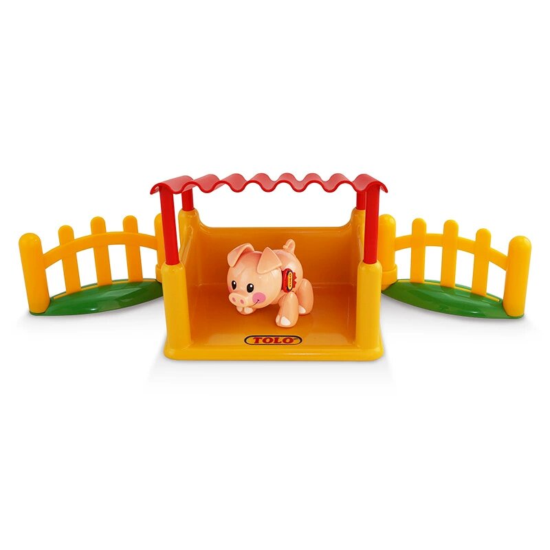 Игрушка-симулятор животных TOLO: прочная развивающая кукла для детей — корова, лев, слоненок, интерактивная, для