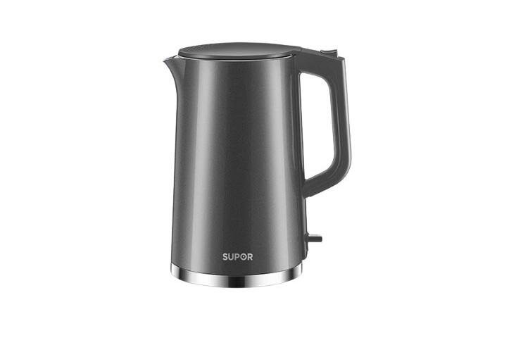Электрический чайник SUPOR SW 17J416L из нержавеющей стали 316, серый, 1700 мл, большой объём, автоматическое отключение