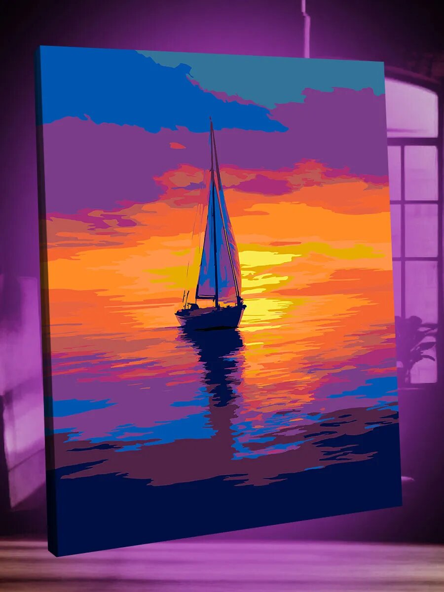 Картина по номерам Море