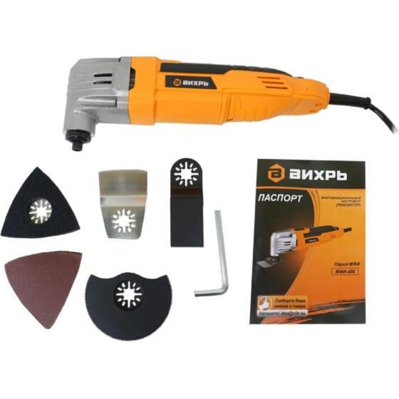 Инструмент (реноватор) многофункциональный МФИ-400 в кейсе, вихрь 72/4/3 (1 шт.)