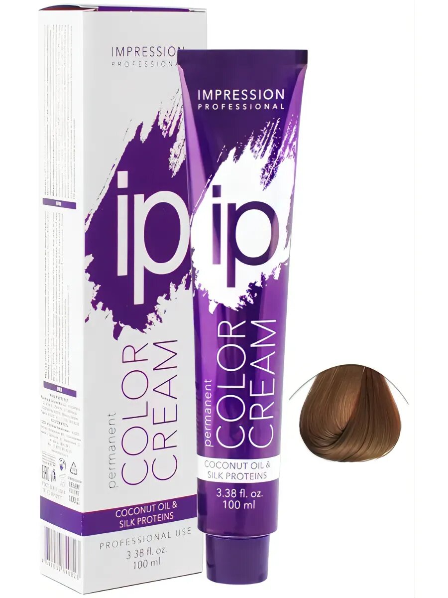 Стойкая крем - краска "Блонд натурально - золотистый 7.03"