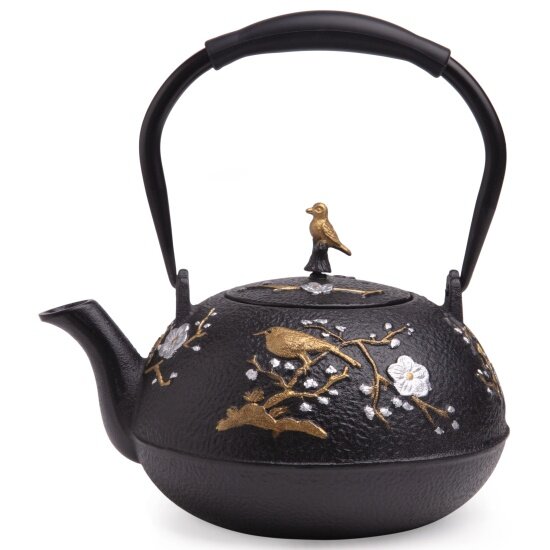 Чайник заварочный Lefard чугунный, с эмалированным покрытием внутри, 1200 мл (734-1008)