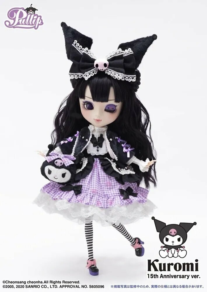 Кукла Pullip KUROMI (SANRIO) 15th Anniversary Ver. Пуллип