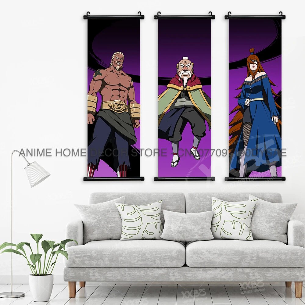 Постер Naruto, Itachi Uchiha, 30x90см, Черный hyrz32-6 — фото 1