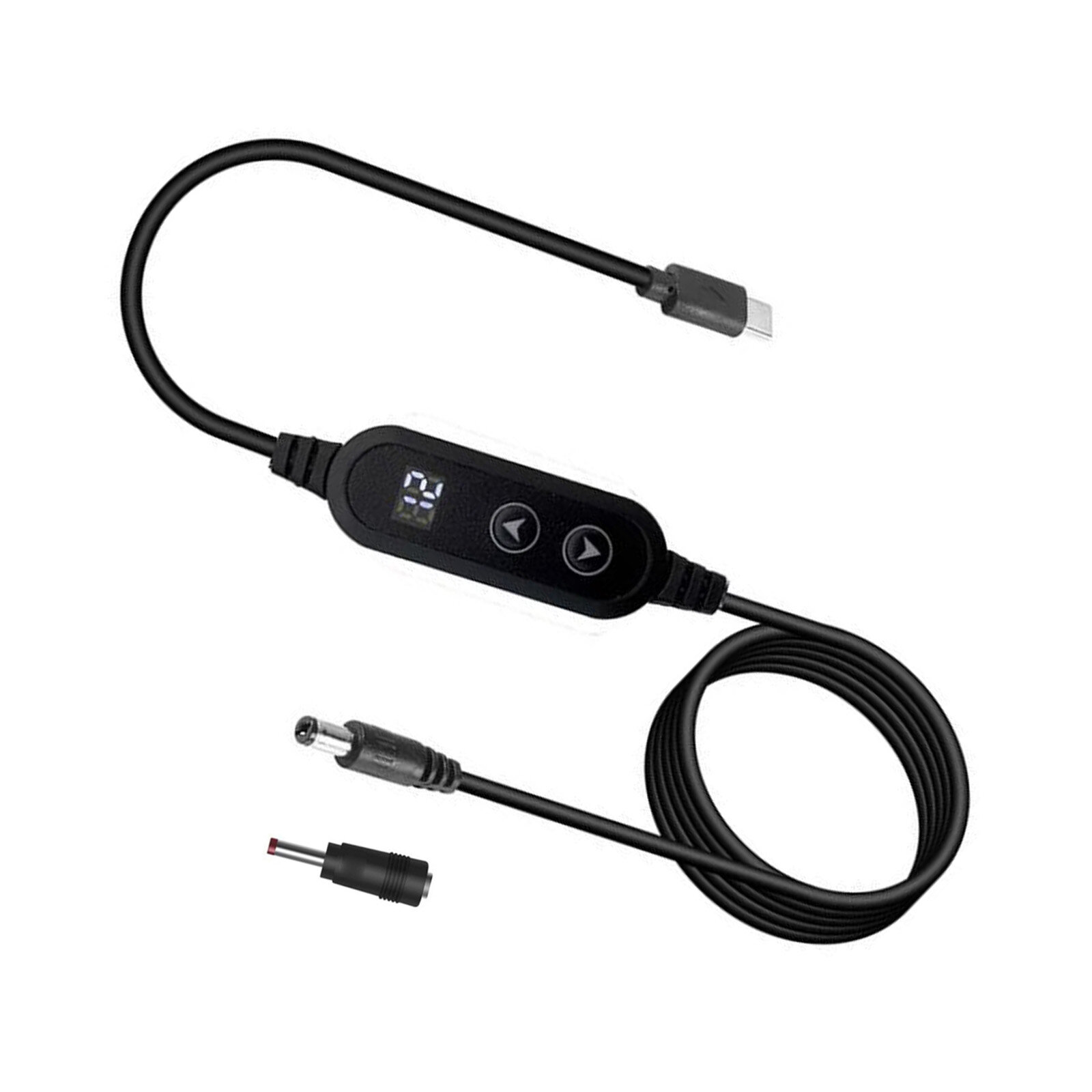 Многофункциональный адаптер USB C C Dc5525 c кабелем регулируемой мощности 5V 20V выход из сети беспроводная зарядка