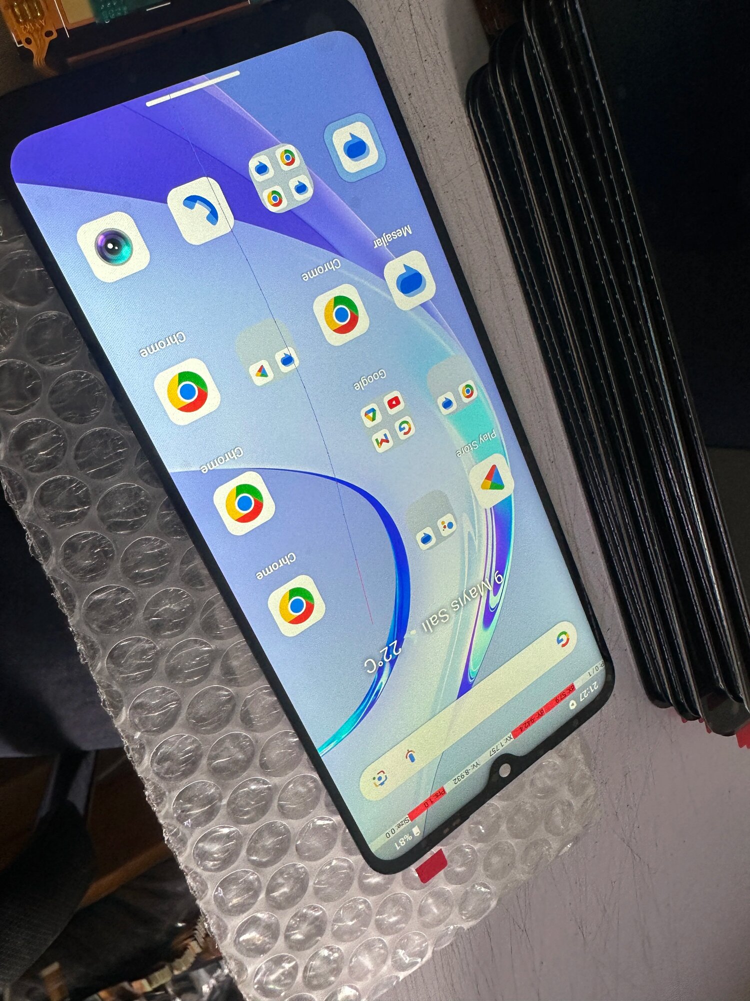 Оригинальный дисплей для M Horse A17 A14 A35, замена преобразователя ЖК-экрана в сборе