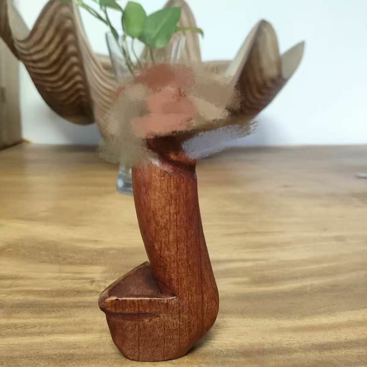 Креативная деревянная пепельница Фаллос