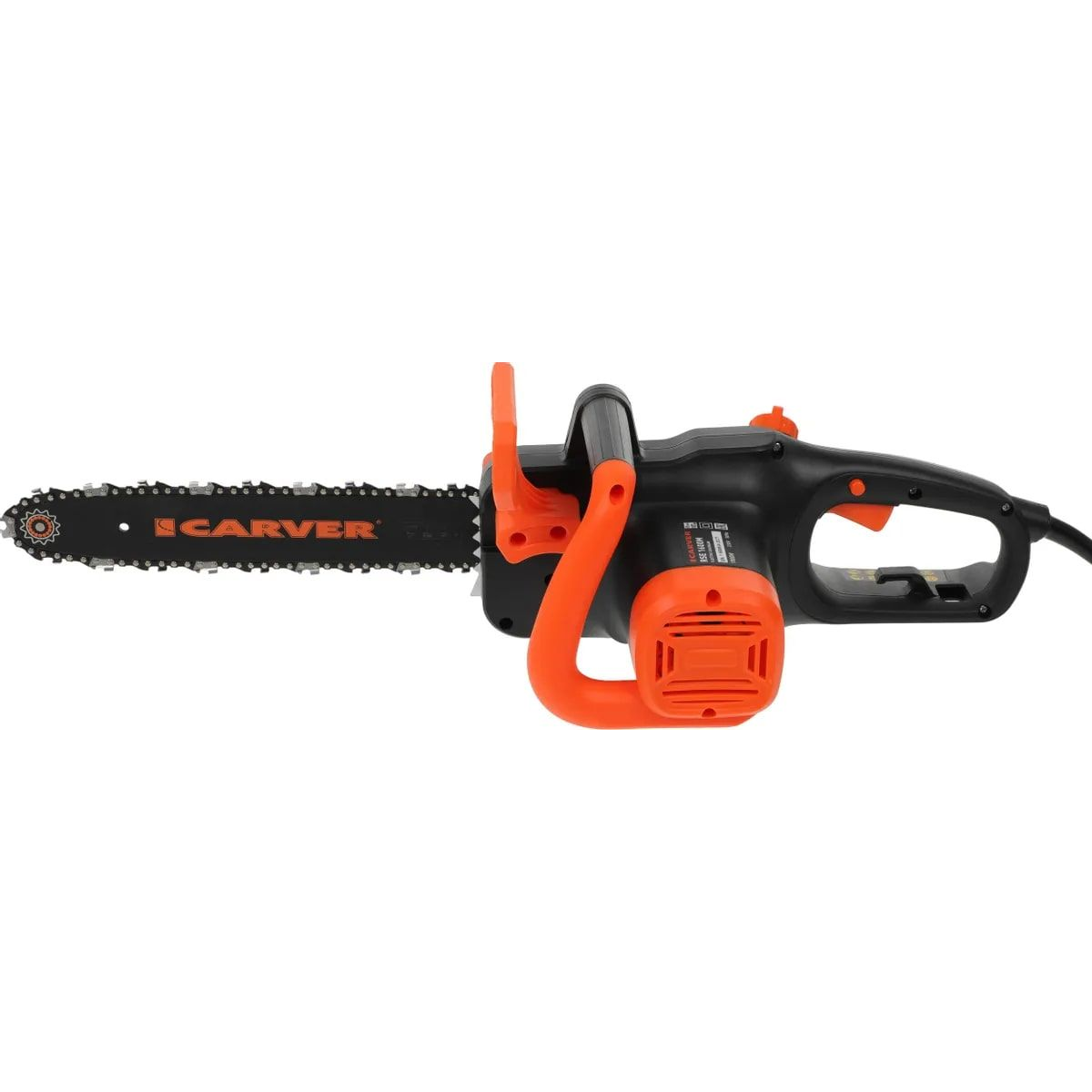 Пила цепная электрическая CARVER RSE- 1600М 01.014.00008 оранжевый/черный, 1800 Вт