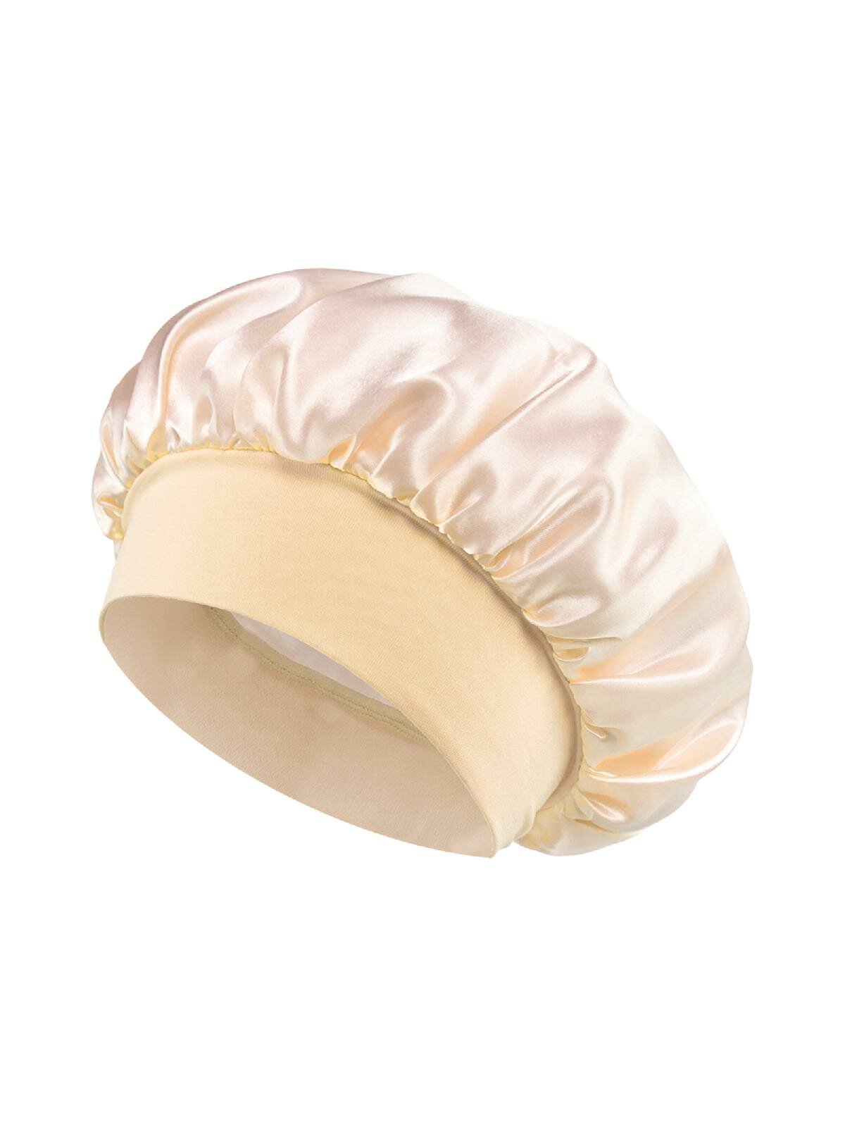 Однотонная шапочка для плавания, модная ацетатная с широкими Полями в ночное время