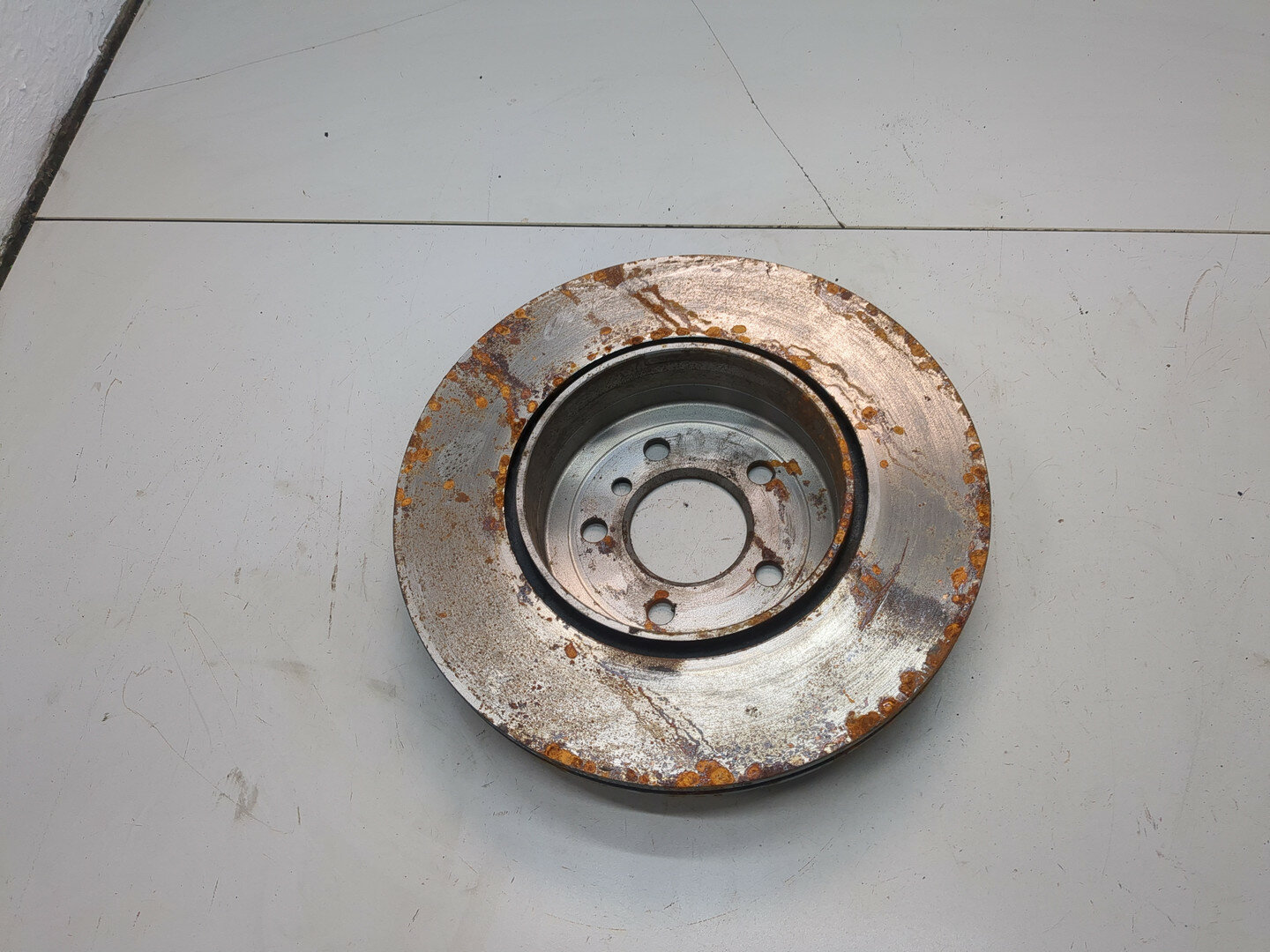 Диск тормозной задний BMW 7 F01 Б/У